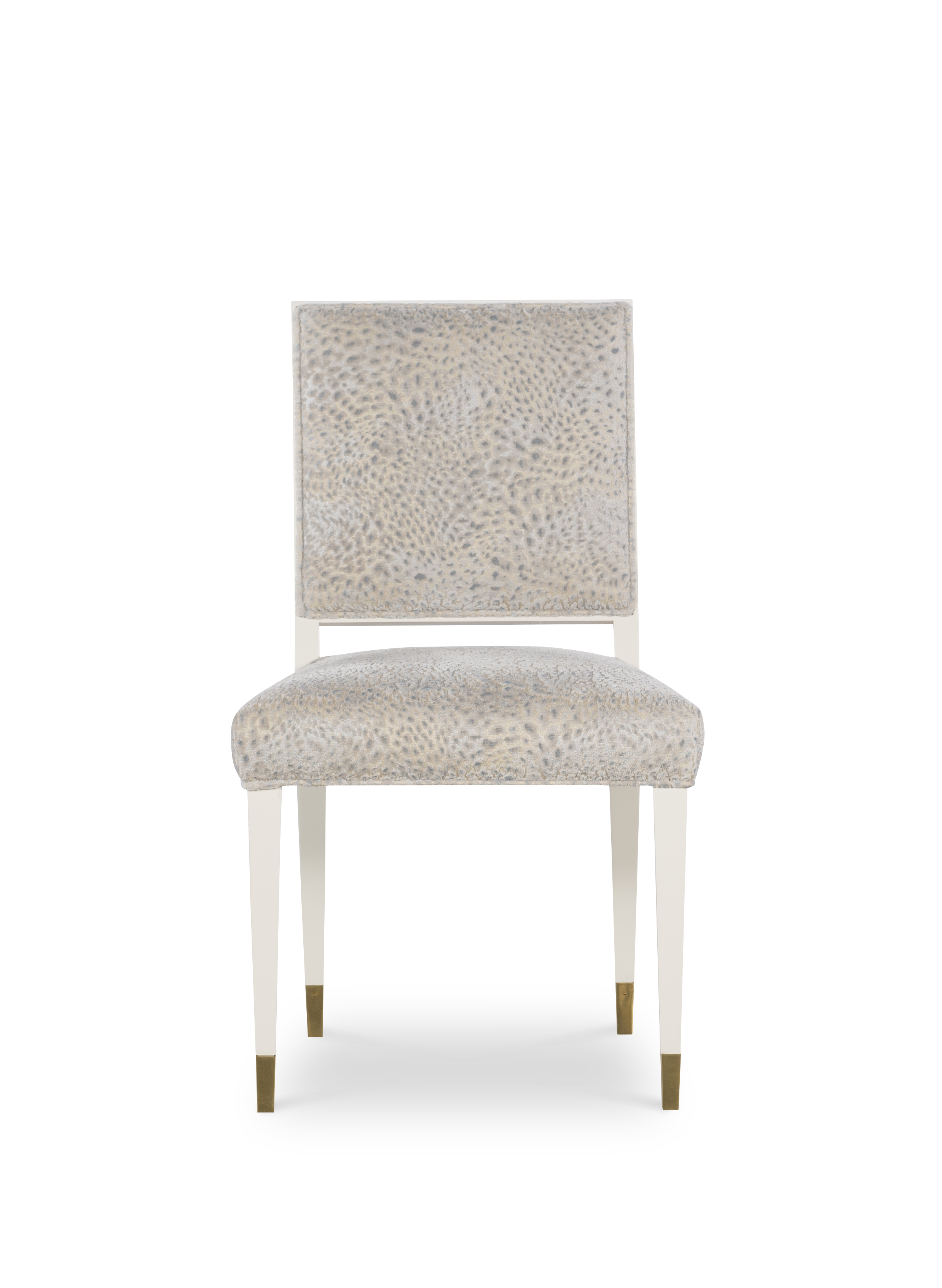 1175-Beatrix Dining Chair w/ Antique Brass