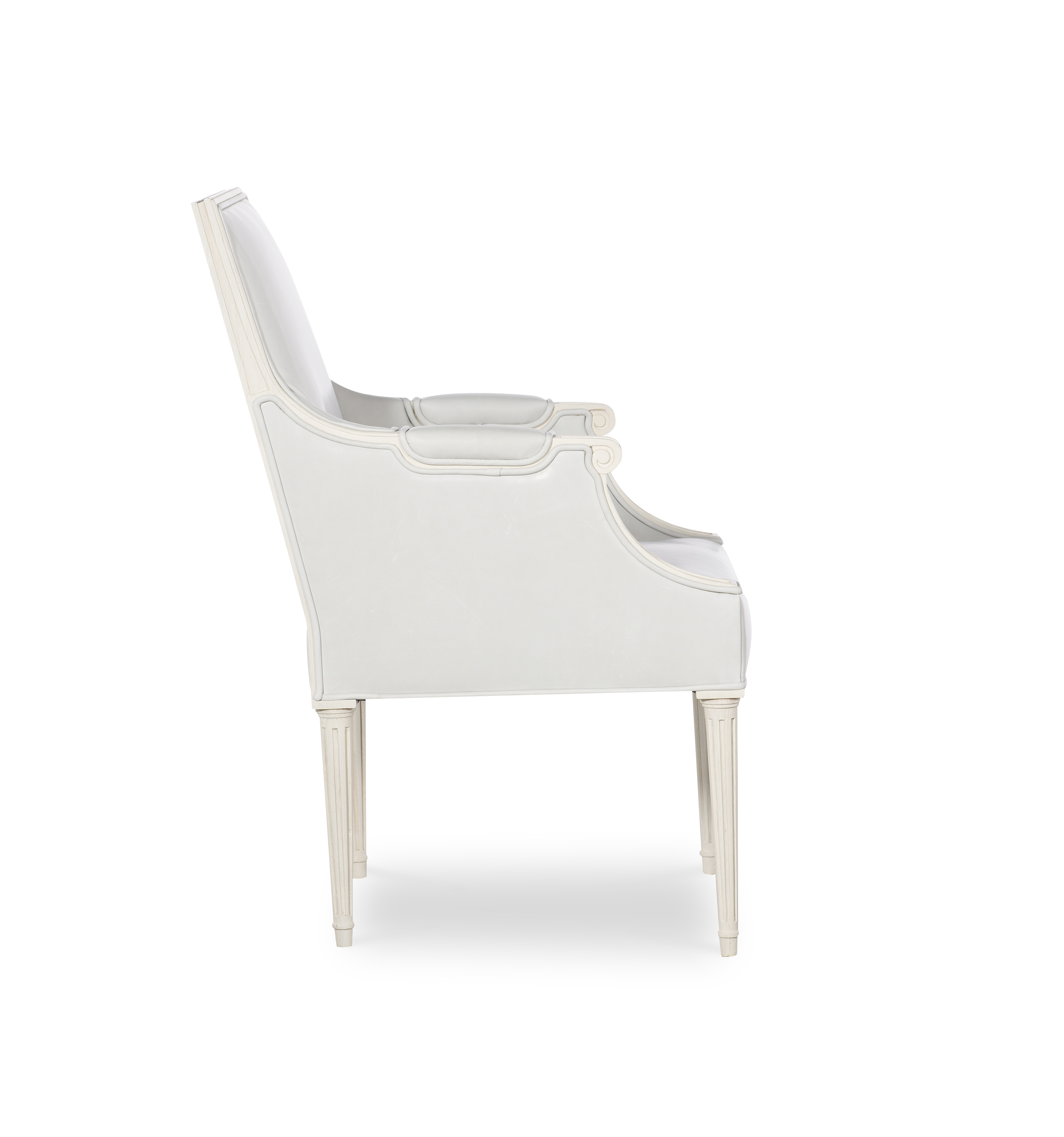 1175-Beatrix Dining Chair w/ Antique Brass