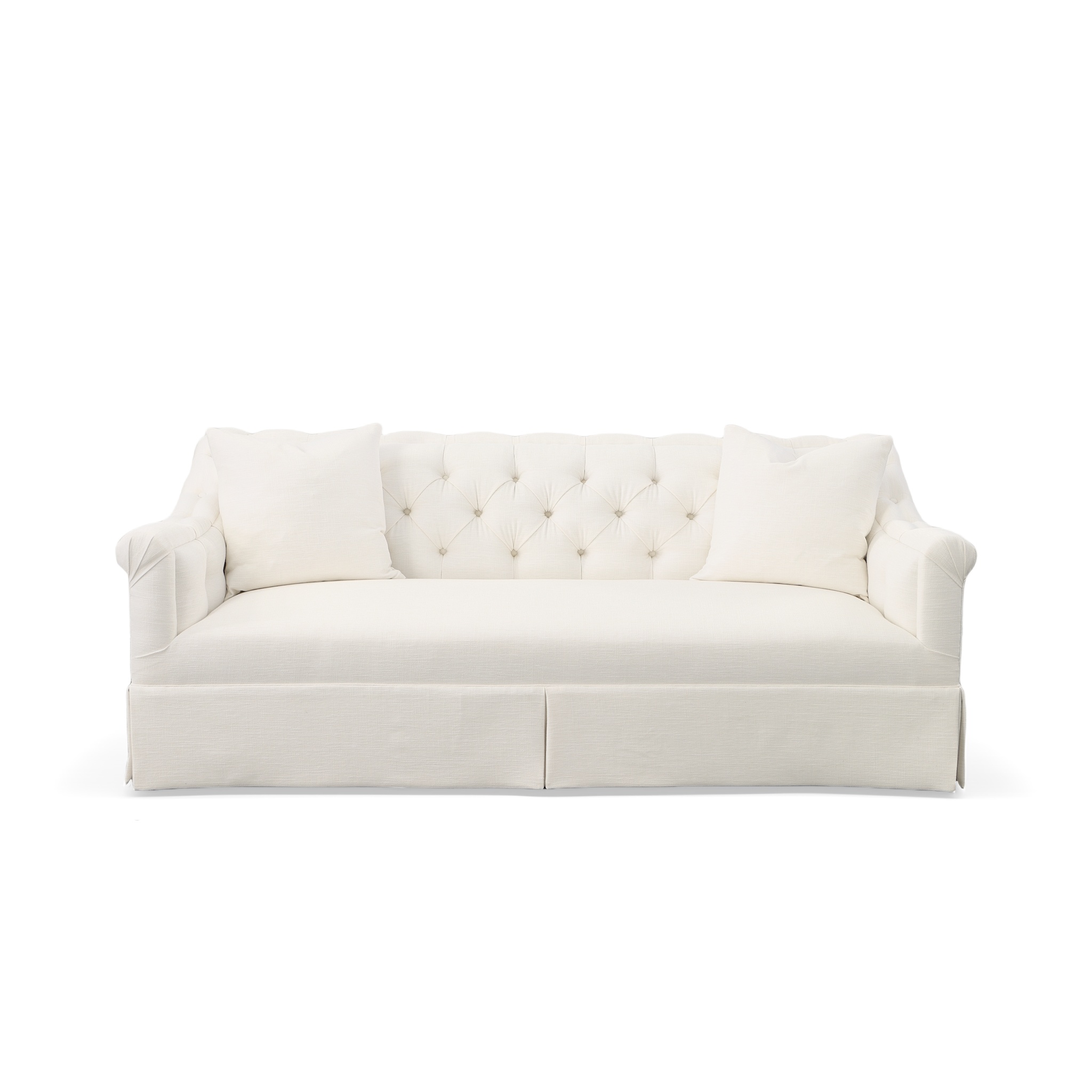2103-82-Elizabeth Tufted Skirted Sofa