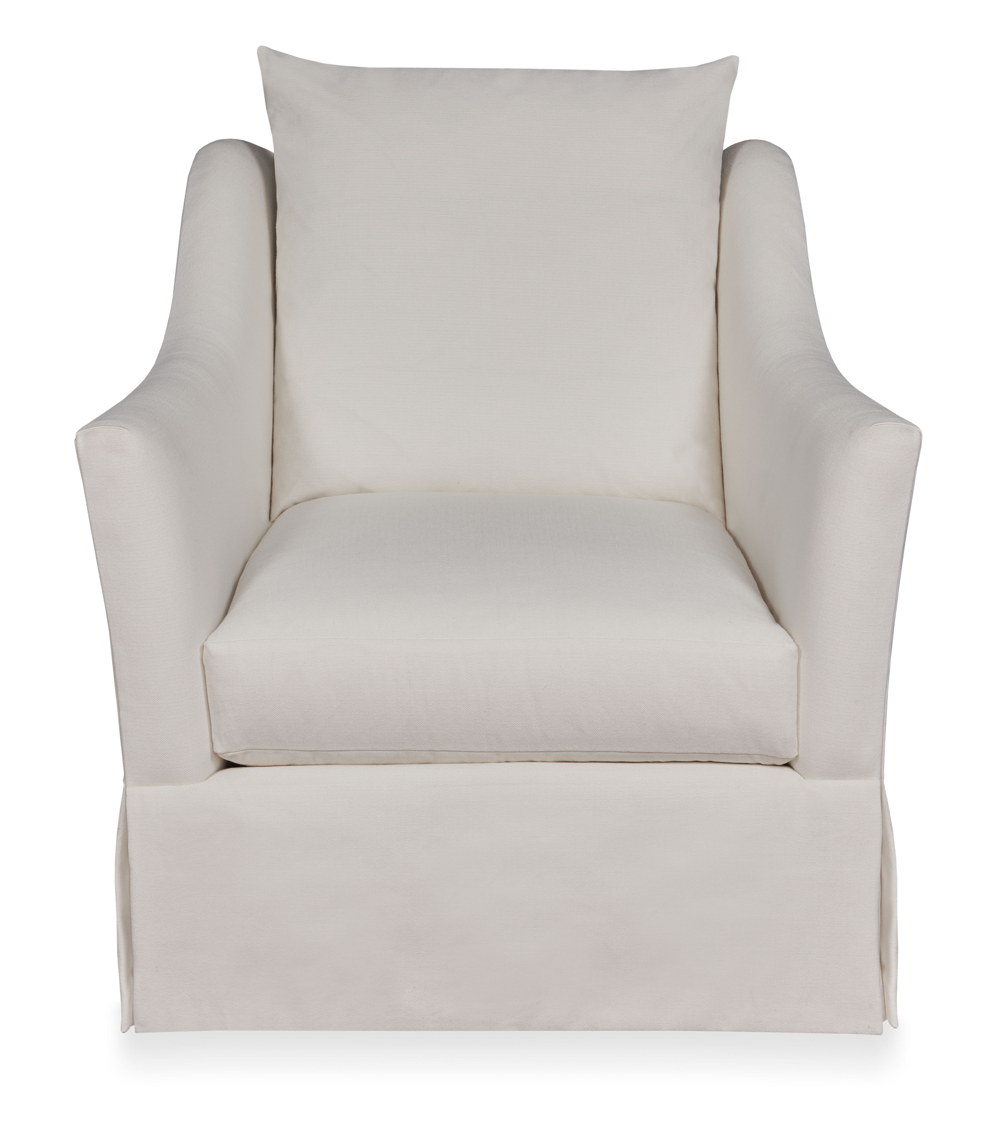 2619SW-Atwood Skirted Swivel Chair