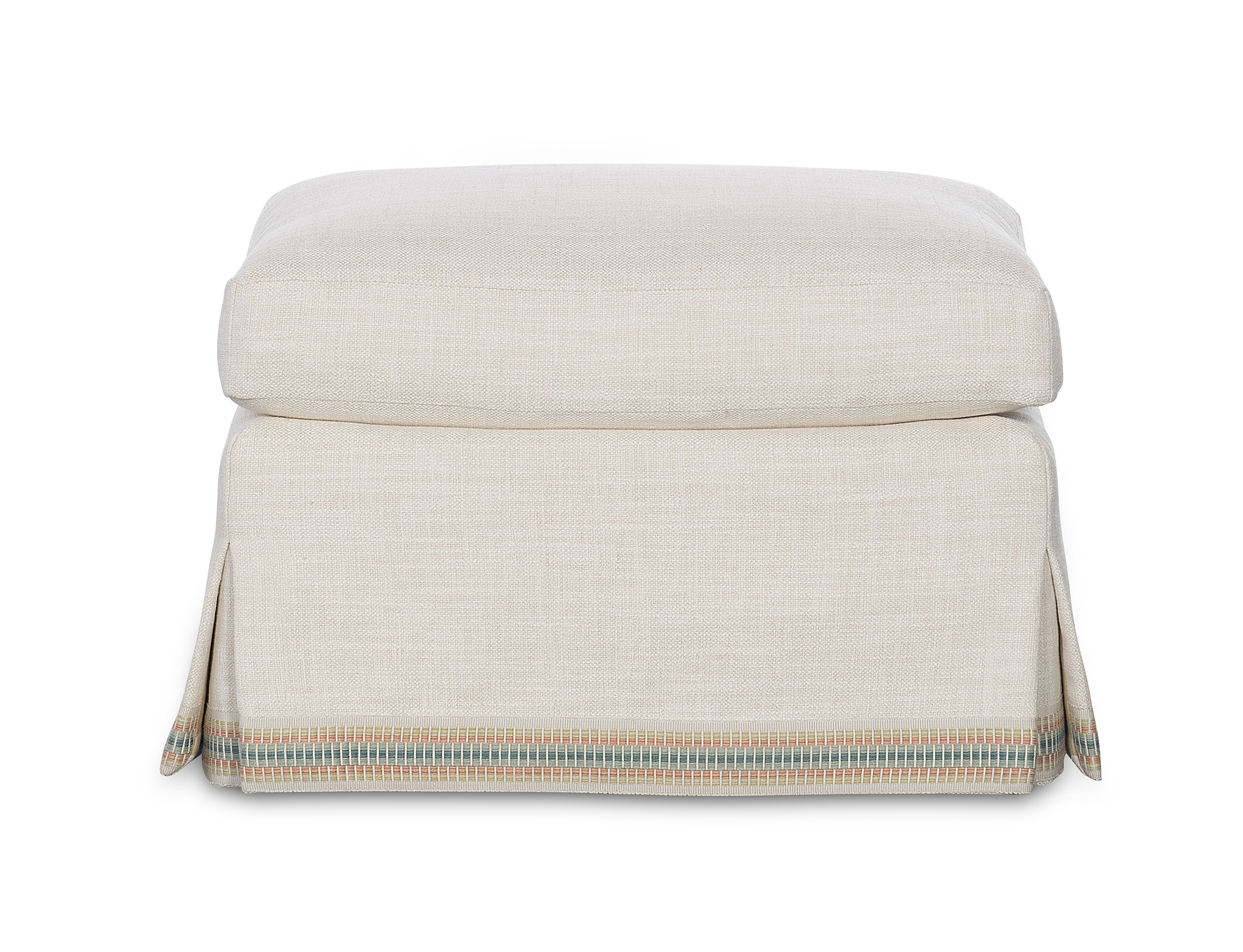 2628-27 - Abbott Skirted Ottoman