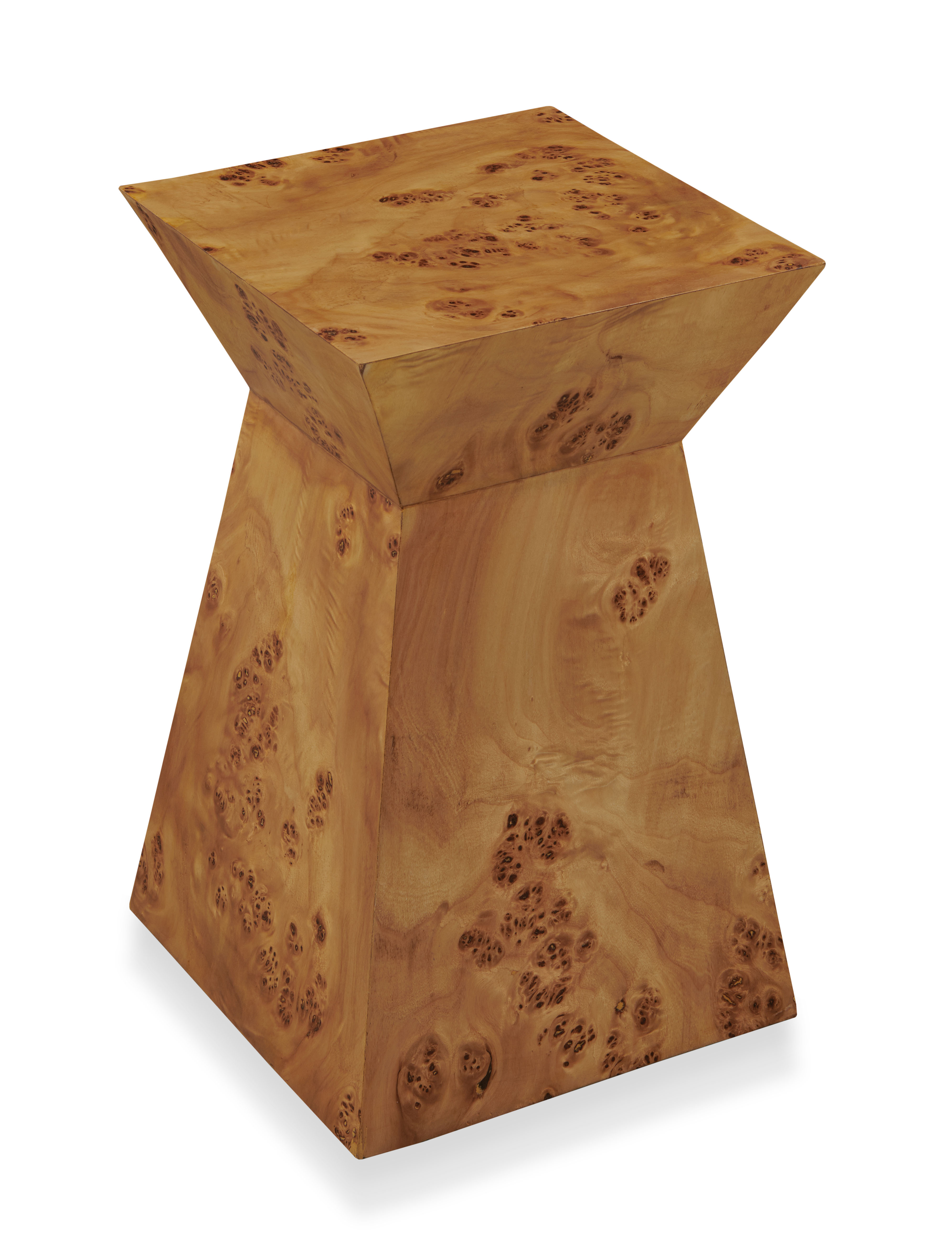 HH27-104-AS - Browning Burl Side Table