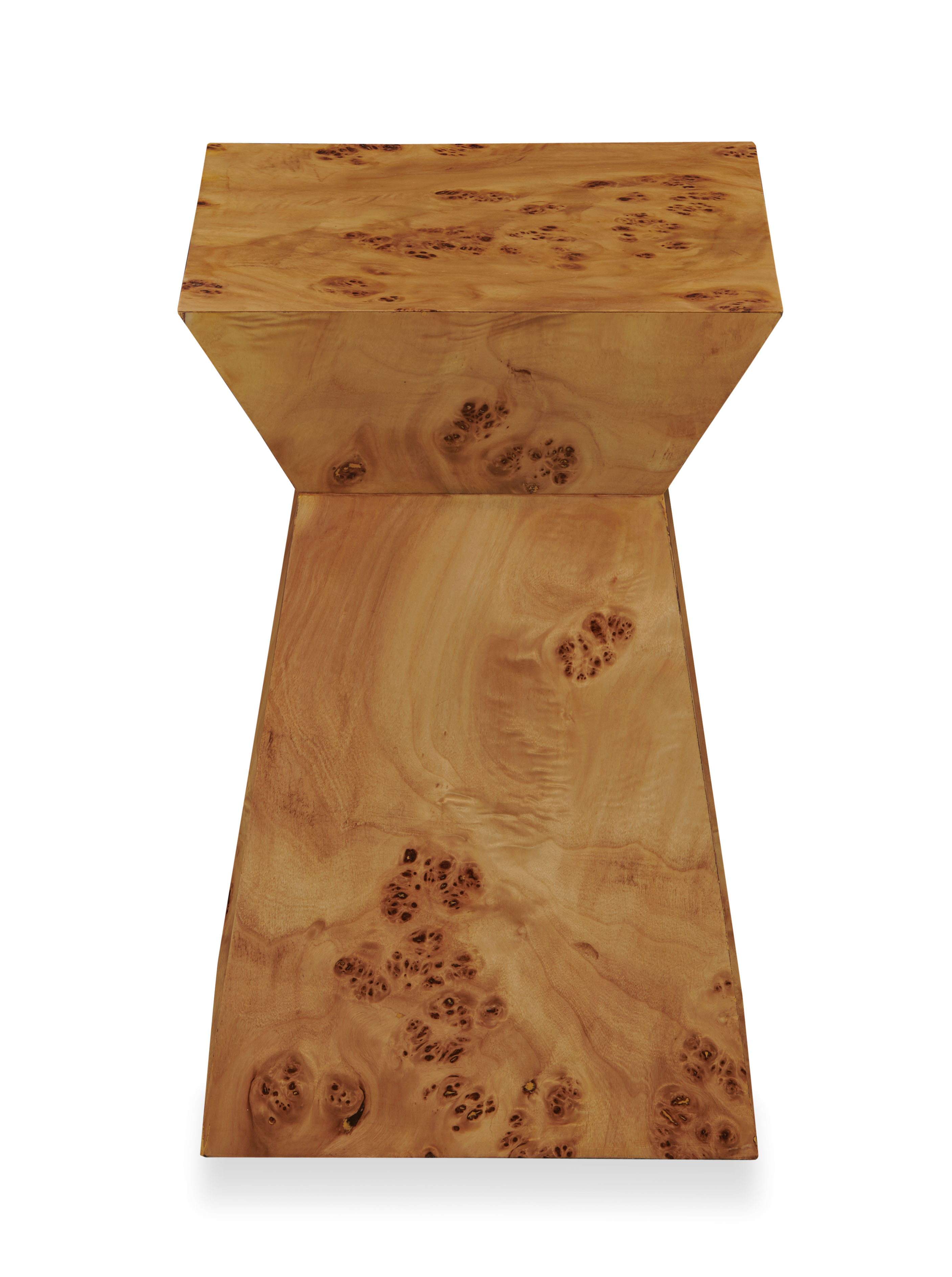 HH27-104-AS - Browning Burl Side Table